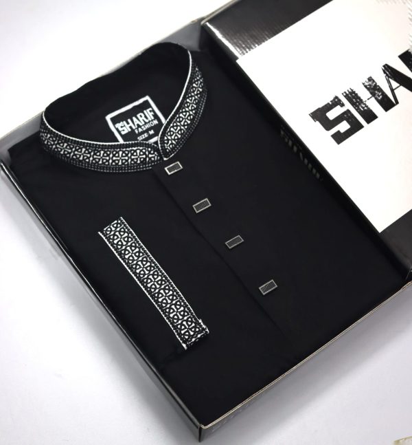 Stice fabric (Black) – Sharif Fashion